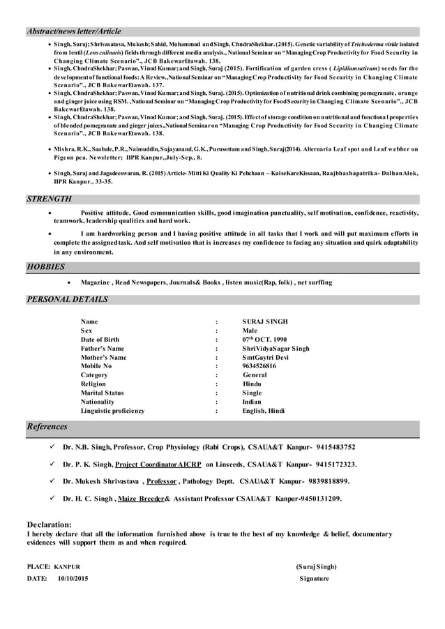 cur cv suraj aug | PDF