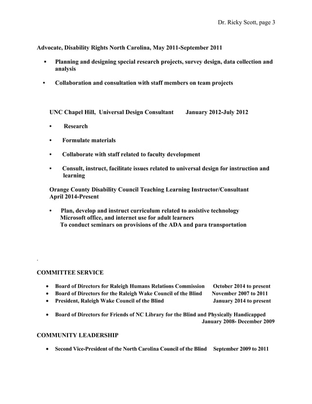 Ricky Scott Resume Vitae (1) (4) | DOC