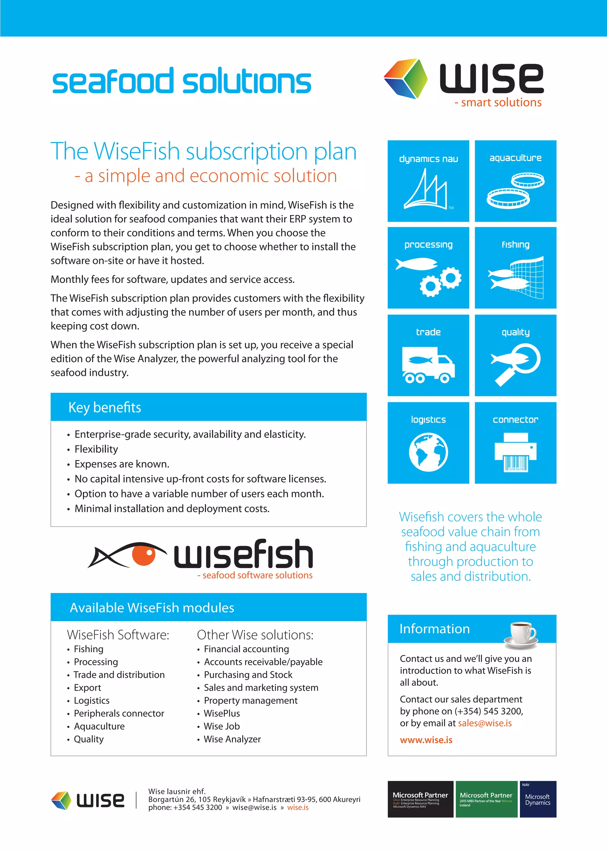 WiseFish Subscription Plan | PDF