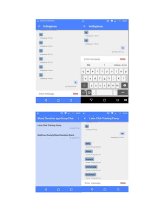 App Descriptions and Navigation flow | PDF