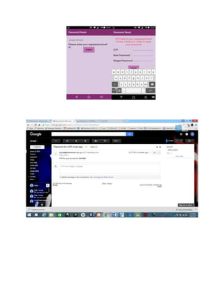 App Descriptions and Navigation flow | PDF