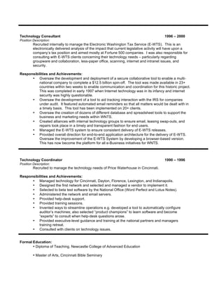 James McIntyre - Resume | PDF