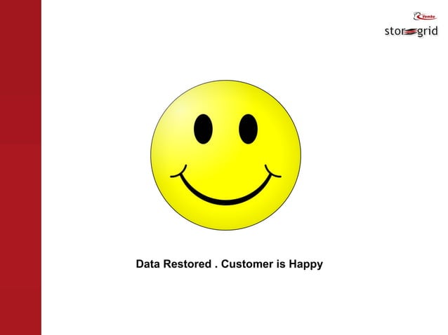 StoreGrid : Restore & Recovery | PPT