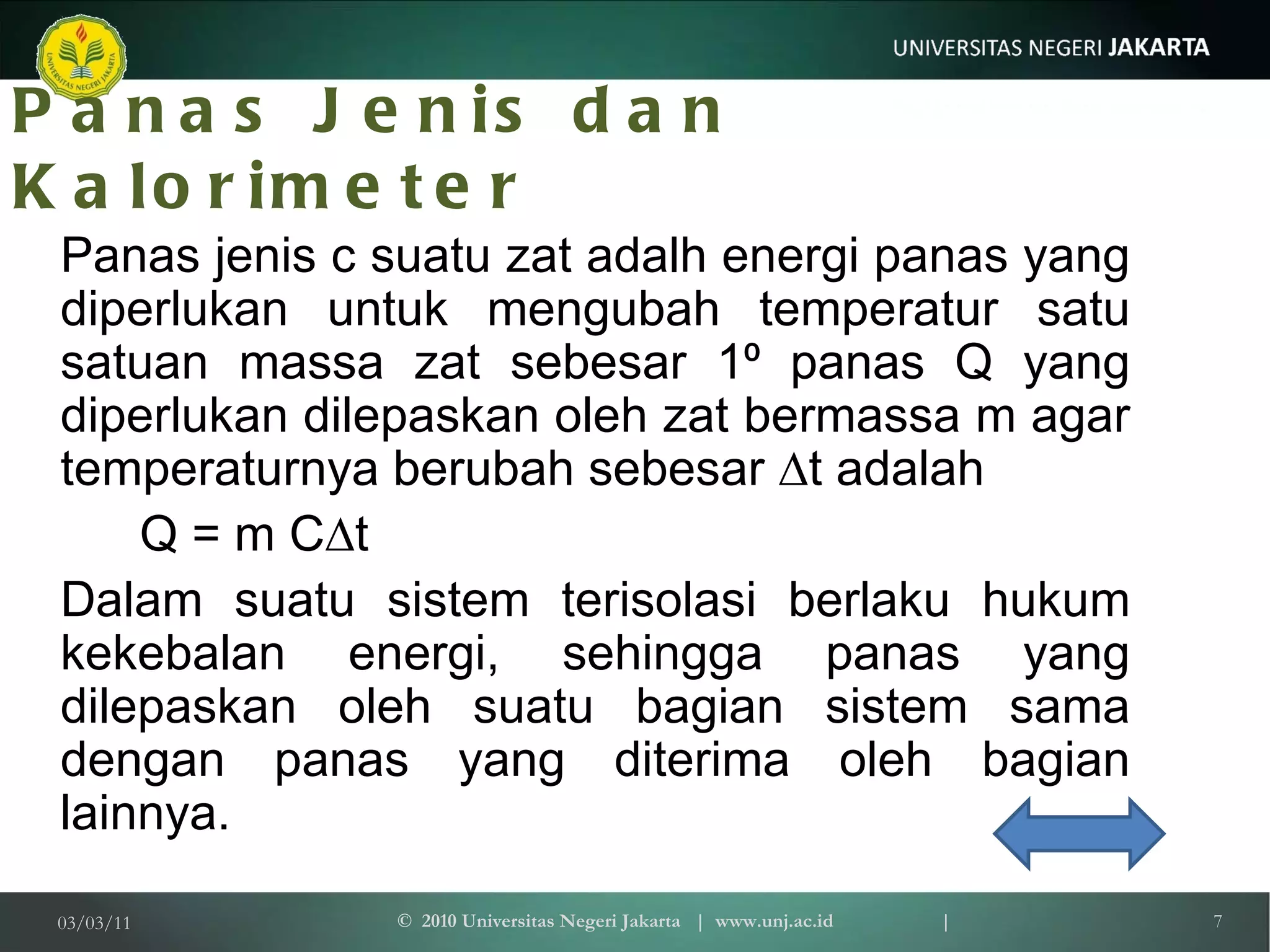 Termodinamika (4e) Jenis - Jenis Termometer | PPT