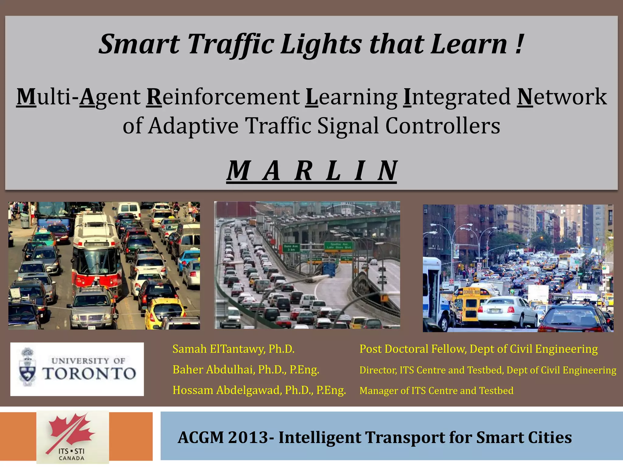 Smart Traffic Lights that Learn ! Multi-Agent Reinforcement Learning ...