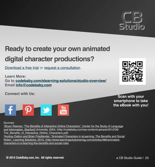 4 eLearning Design Strategies When Using Animated Digital Characters | PDF