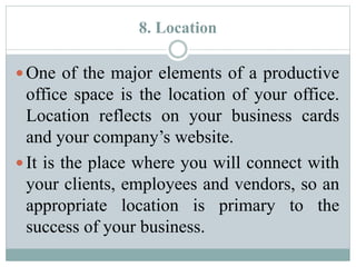 Elements of office | PPTX