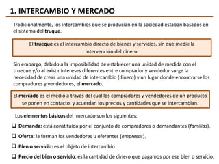 Economía 1º Bachillerato - UD4. El mercado y sus fuerzas | PDF