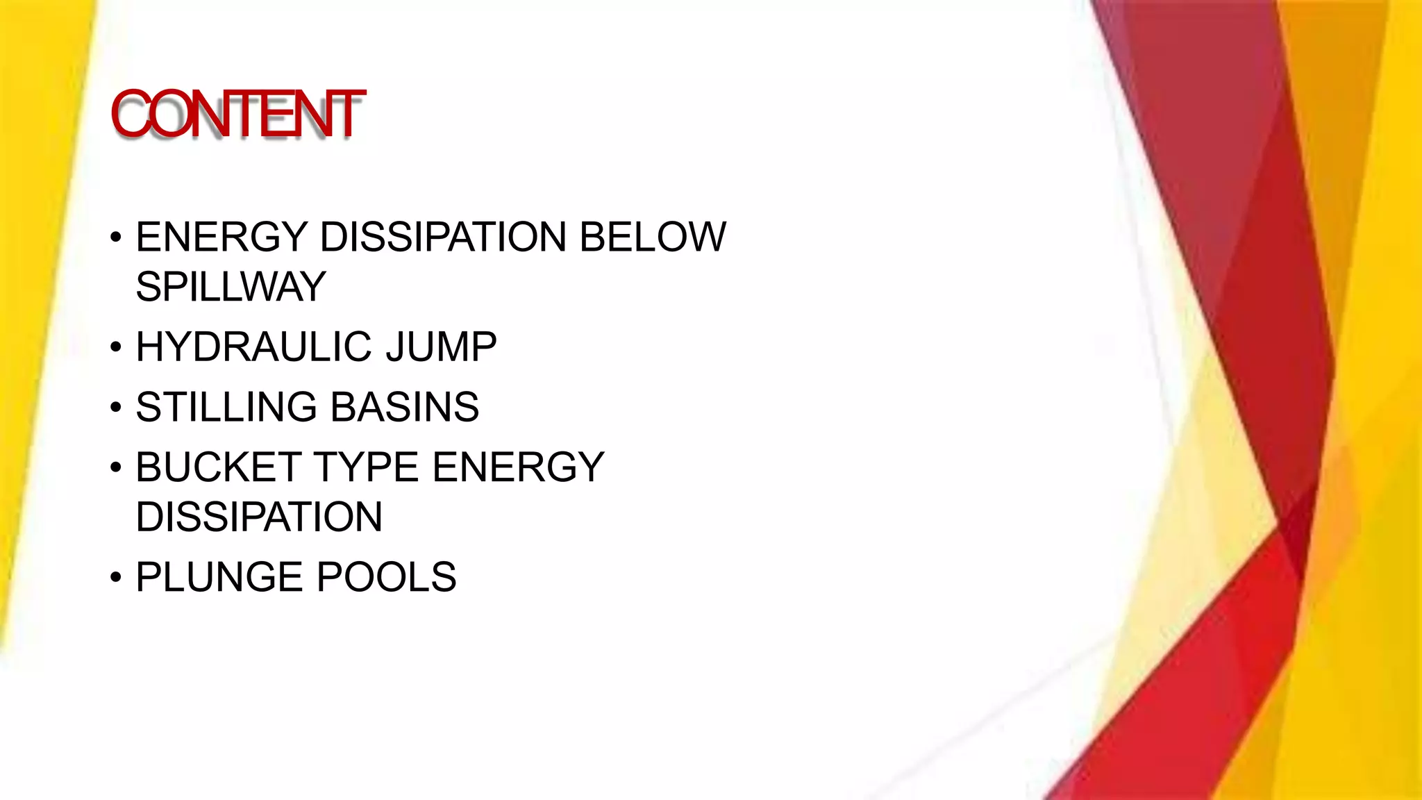 energy dissipators | PDF