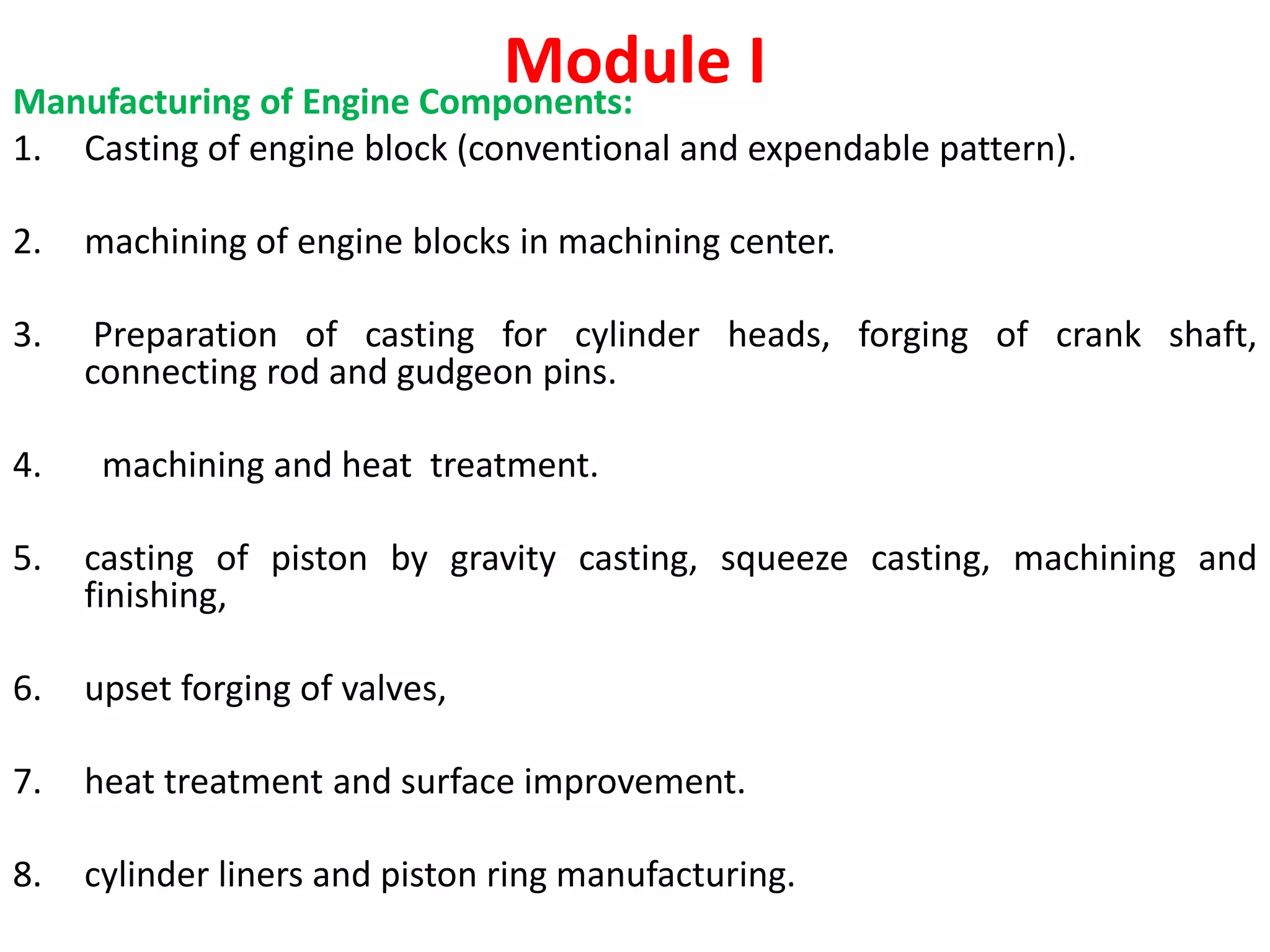 4 engine block | PPTX