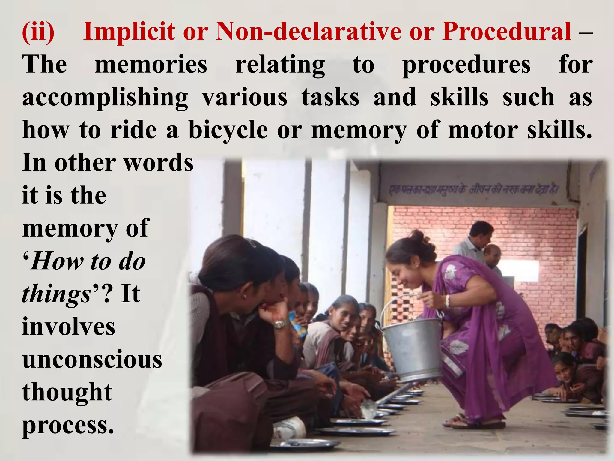 long term memory (third stage of memory system) | PPSX