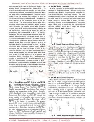 Enhancing Solar Photovoltaic System Efficiency A Comparative Analysis of Intelligent ANN PandO ...