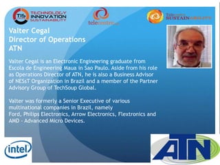 Telecentres in Brasil: Gaps, Trends and Sustainability | PPT