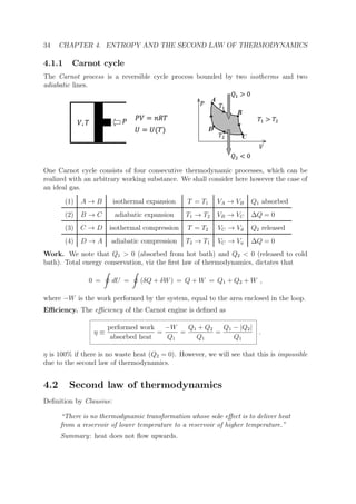 entropy and second law of thermodynamics | PDF