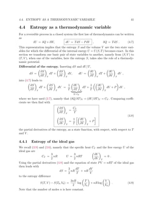 entropy and second law of thermodynamics | PDF