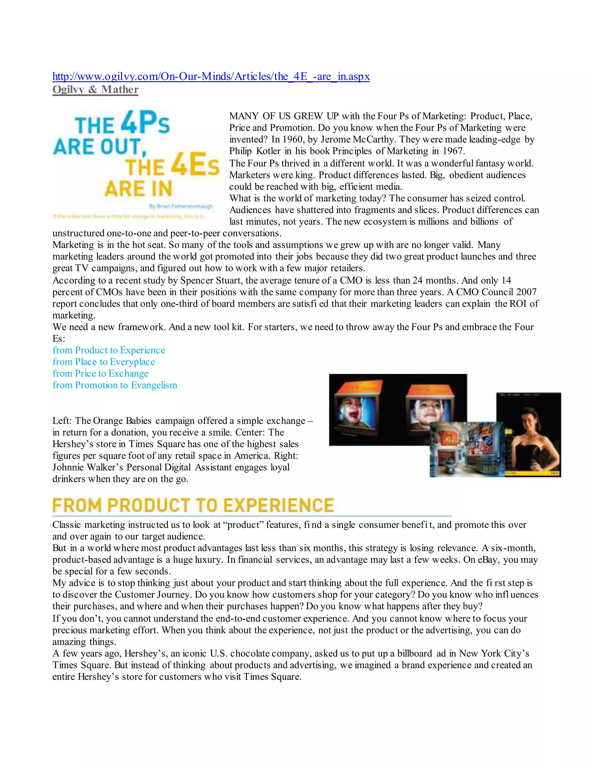 4 e of marketing | DOCX