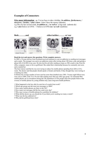 4º Eso IngléS Unit 4 | DOC