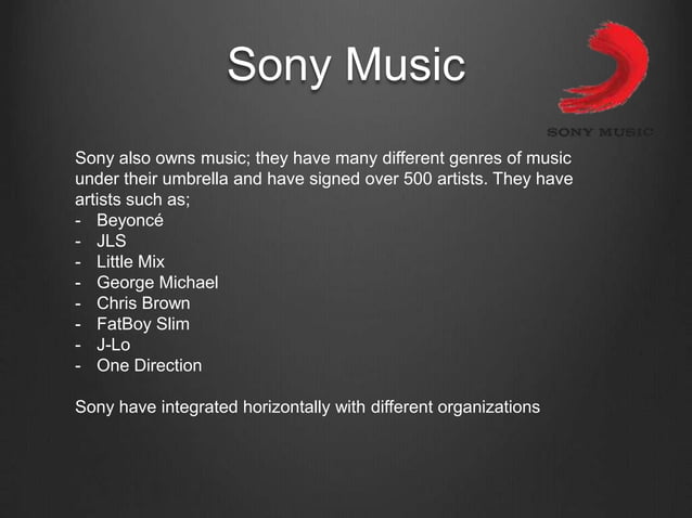 Class 4E Sony presentation | PPTX | Home Entertainment Systems | Consumer Electronics