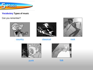 4 eso unit_5_vocabulary_1_types_of_music | PDF