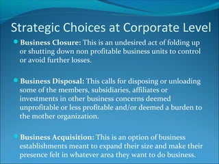 4 E of corporate strategy | PPT