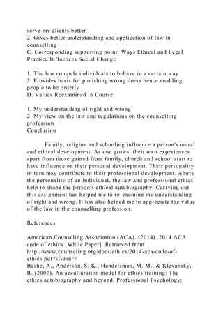 4ETHICAL AUTOBIOGRAPHY My Ethical Autobiography.docx