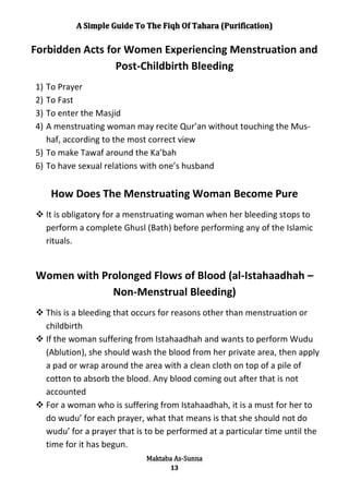 A simple guide to the description of the ablution of the prophet | PDF