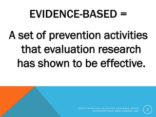 4 evidence basedstrategies | PPTX