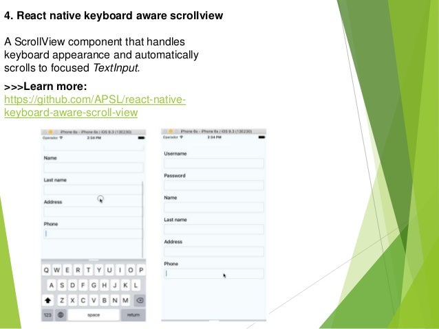 4 Examples React Native Scrollview For Beginners