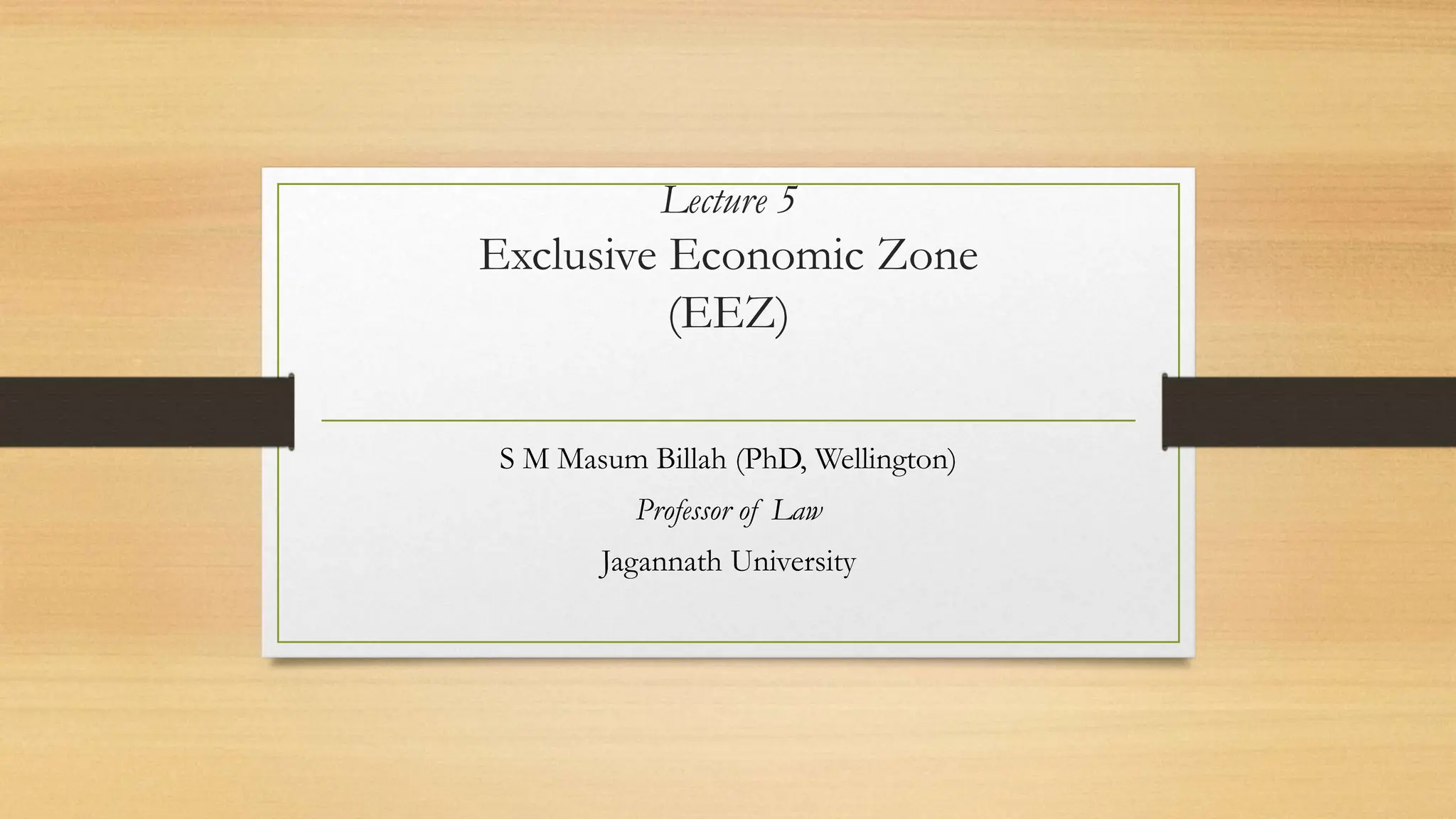 Exclusive Economic Zone and Sustainable Ocean.pptx