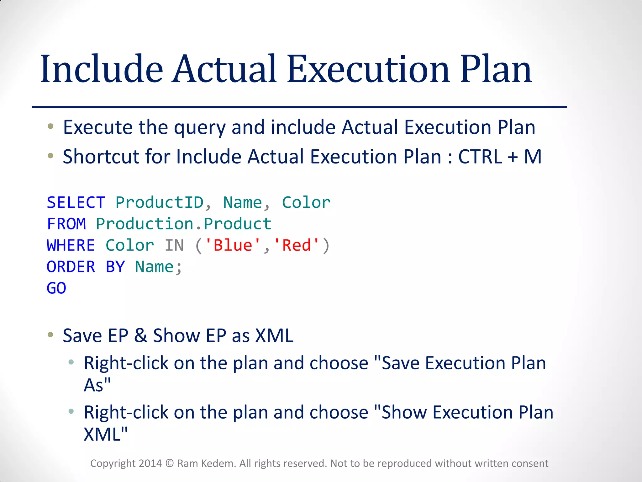 4 execution plans | PPT