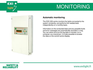 4. SIMPLYCITY: Exilight (Emergency and Exit Light System) | PDF