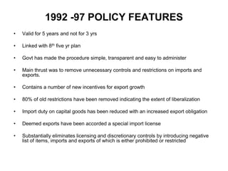 Exim Policy | PPT