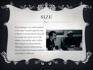 4E XL Recordings presentation | PPTX