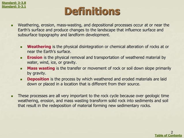 4 Exogenic Processes.ppt | Geology | Science