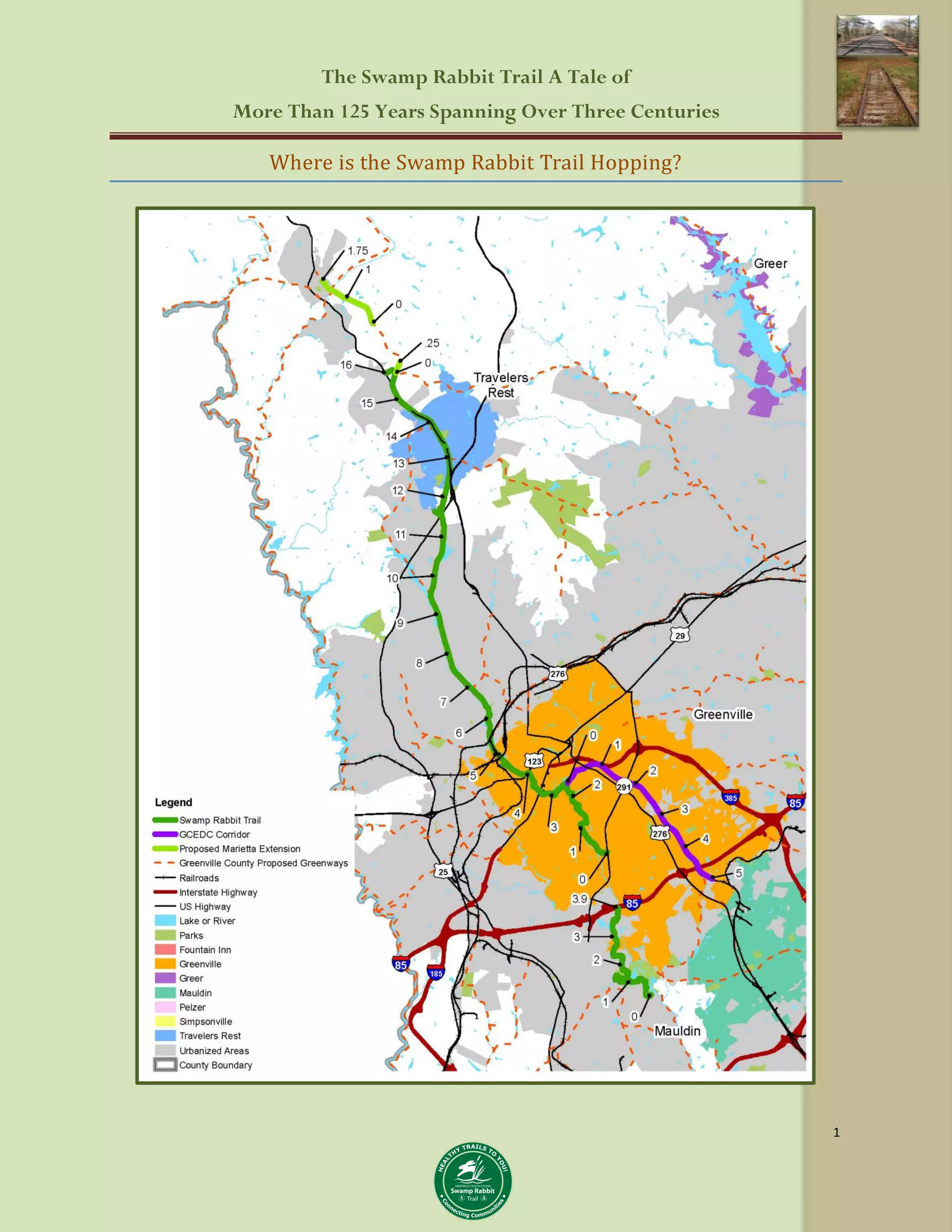 GHS-Swamp-Rabbit-Trail-History | PDF