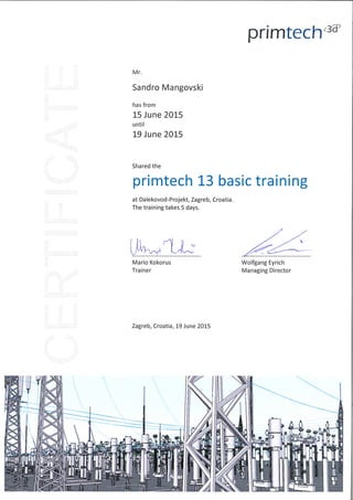 Primtech_13_training | PDF