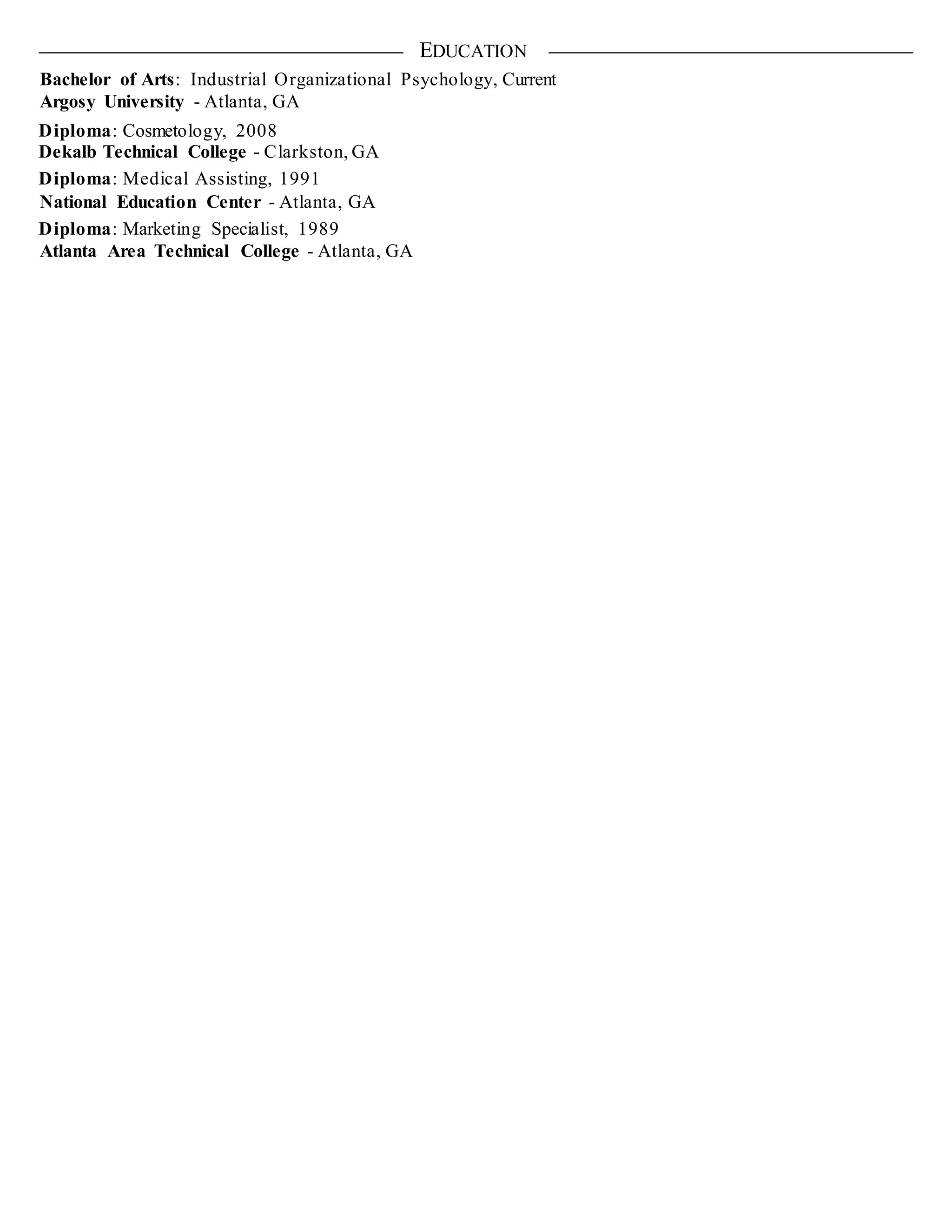 Patricia Graham Resume 1 (1) | PDF