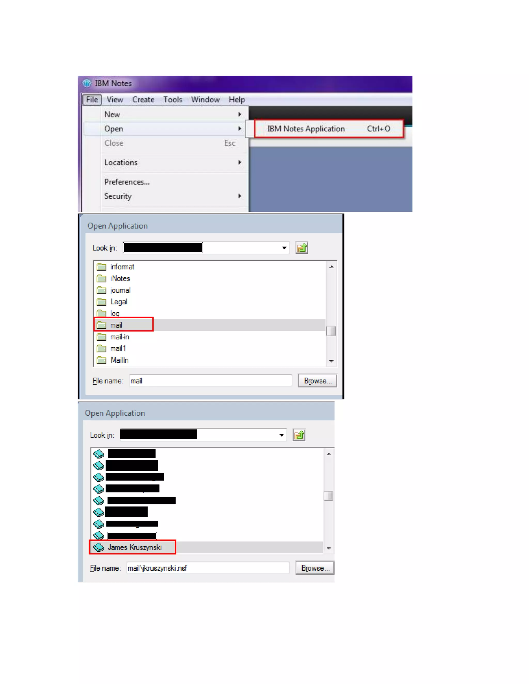 Training Lotus Notes Email | DOCX