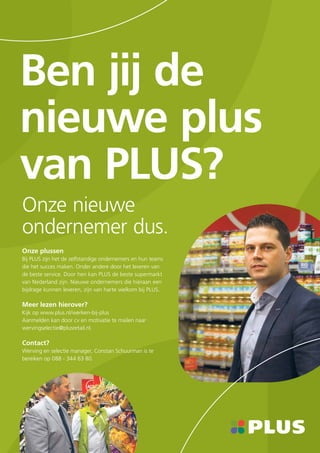De plus van PLUS | PDF