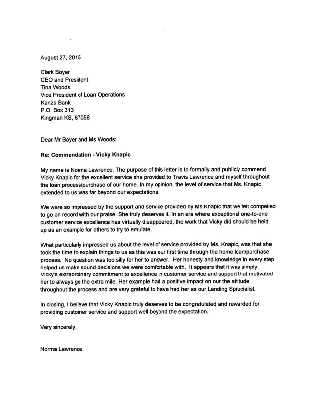 Lawrence Letter | PDF