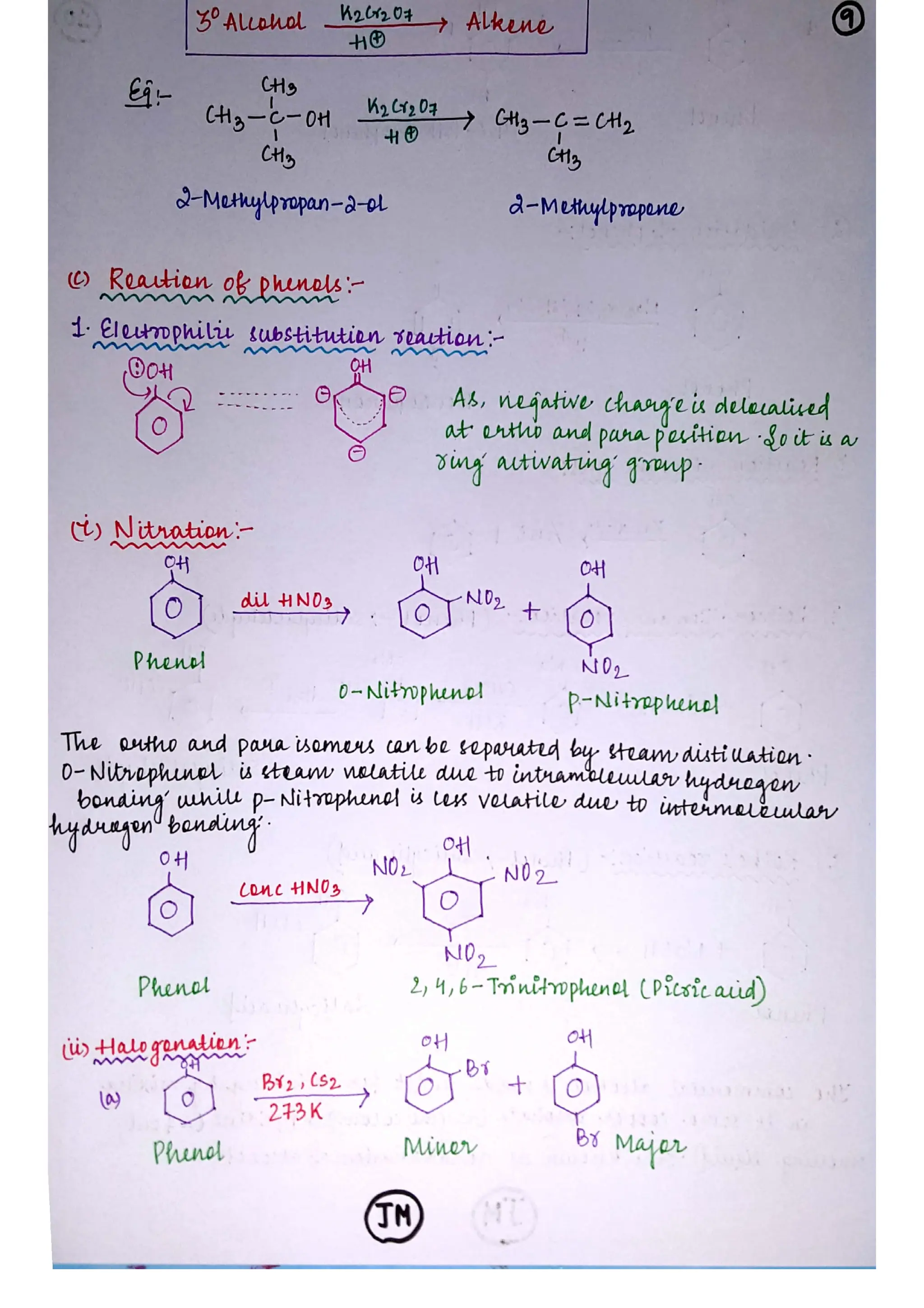 Organic chemistry: alcohols phenols and ethers | PDF