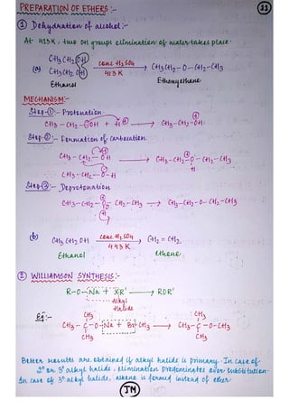 Organic chemistry: alcohols phenols and ethers | PDF