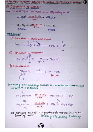 Organic chemistry: alcohols phenols and ethers | PDF