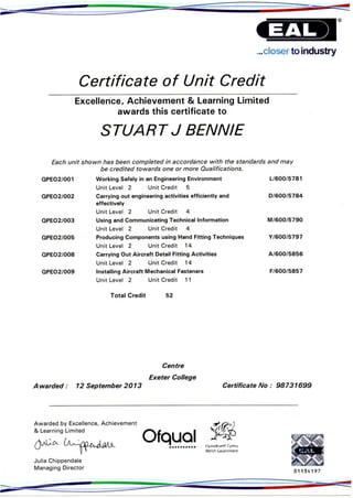 PEO Certificate | PDF