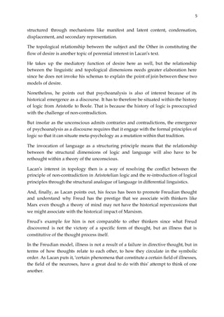 Jacques Lacan on 'My Teaching' | PDF