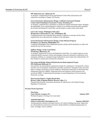 Contino Stephen Resume LinkedIn | PDF