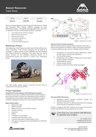 Mincore Capability and Experience Profile | PDF