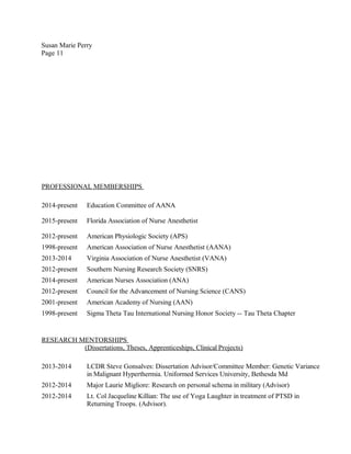 Dr. Susan Perry 2016 CV_Review | DOC