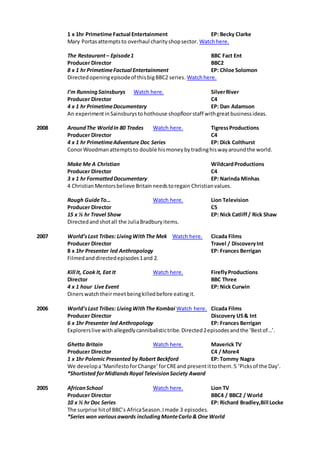 EdKellieCVMay16 | PDF