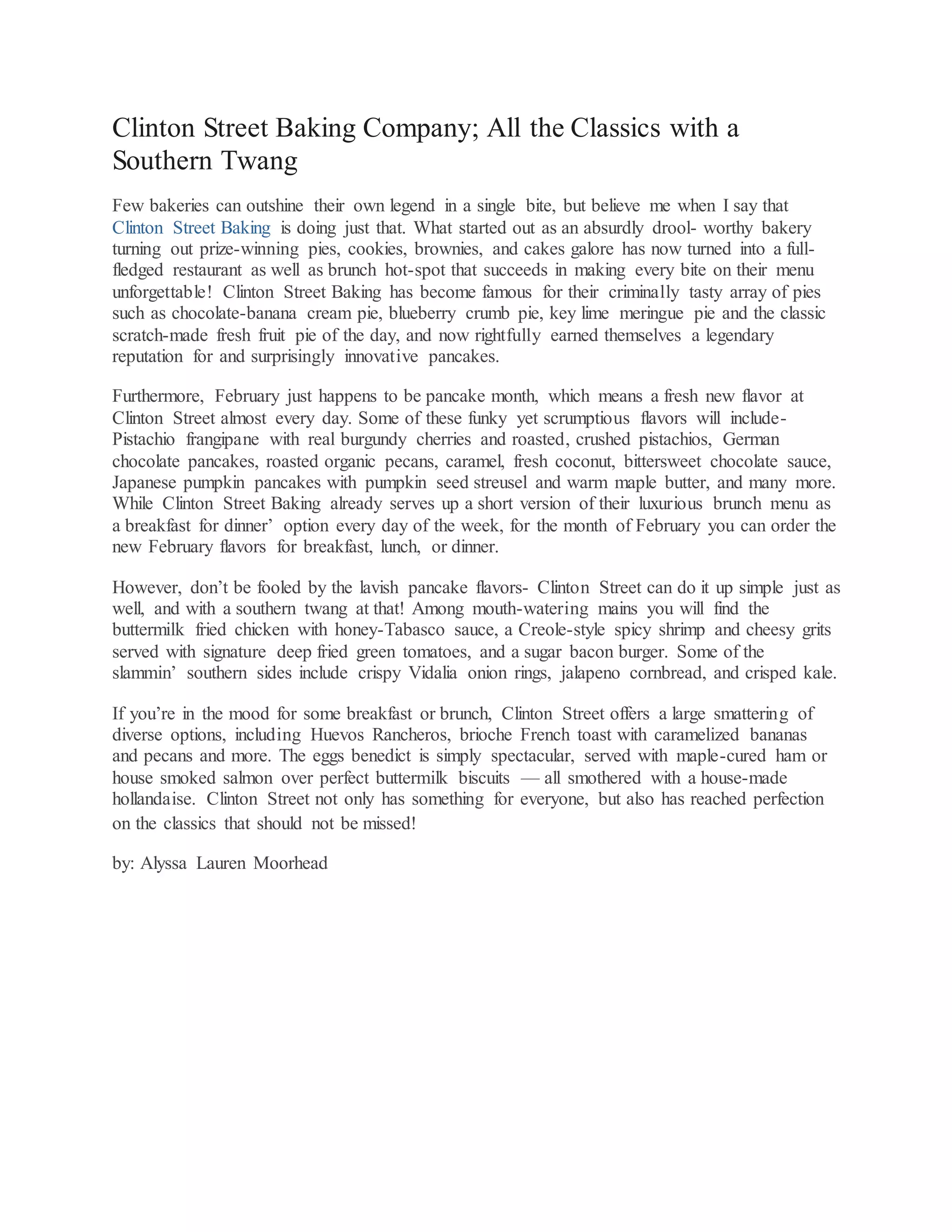 Alyssa Writing Sample Articles | DOCX